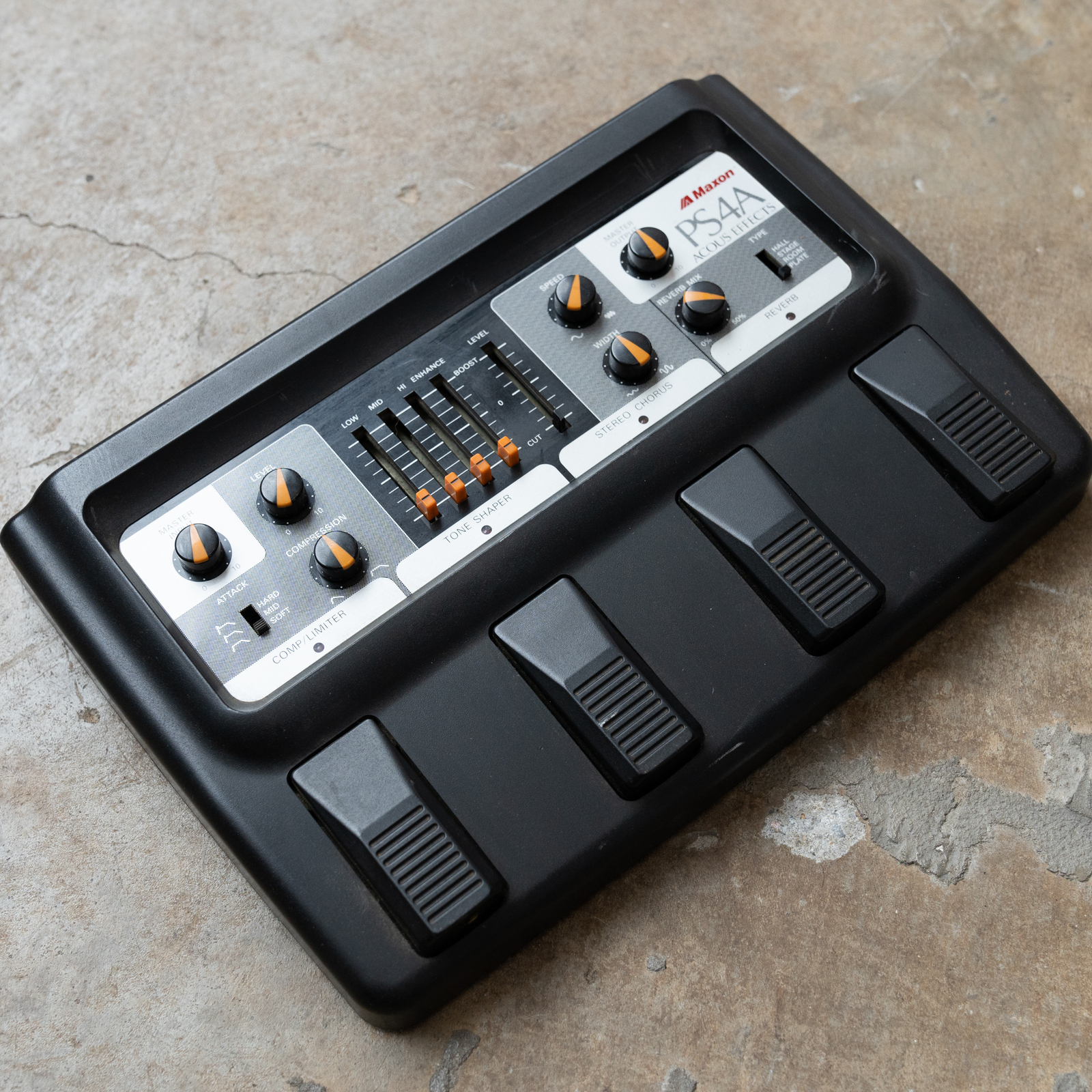 Maxon PS4A Acoustic Multi Effects Pedal (Used)